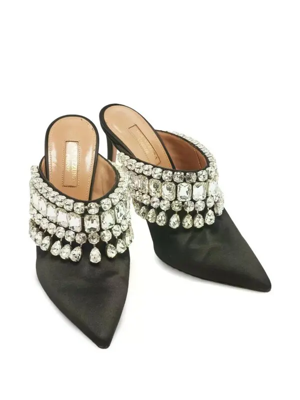 AQUAZZURA Palace Heeled Mules