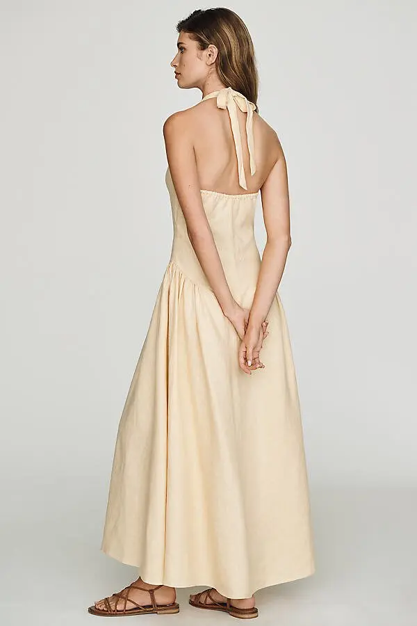 Faithfull The Brand La Cala Len Maxi Dress