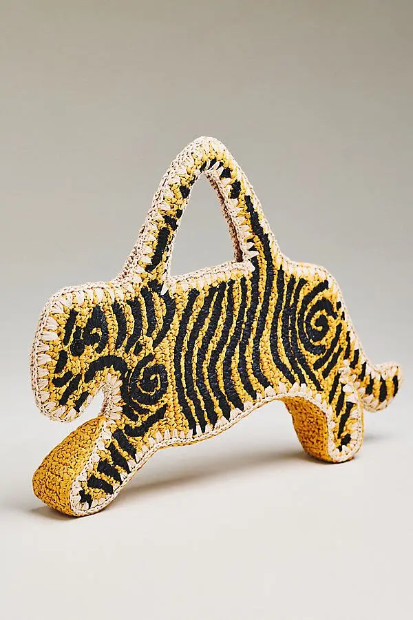 SIMONMILLER Raffia Bag