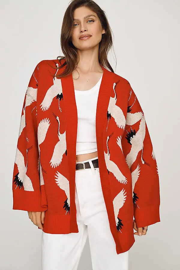 Anthropologie Overd Cardigan