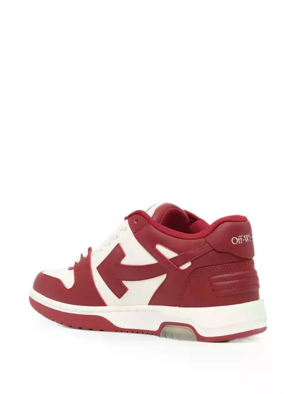 Off-White Out Of Office" Sneakers - Red