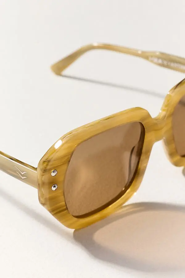 I-SEA Geometric Circle Sunglasses