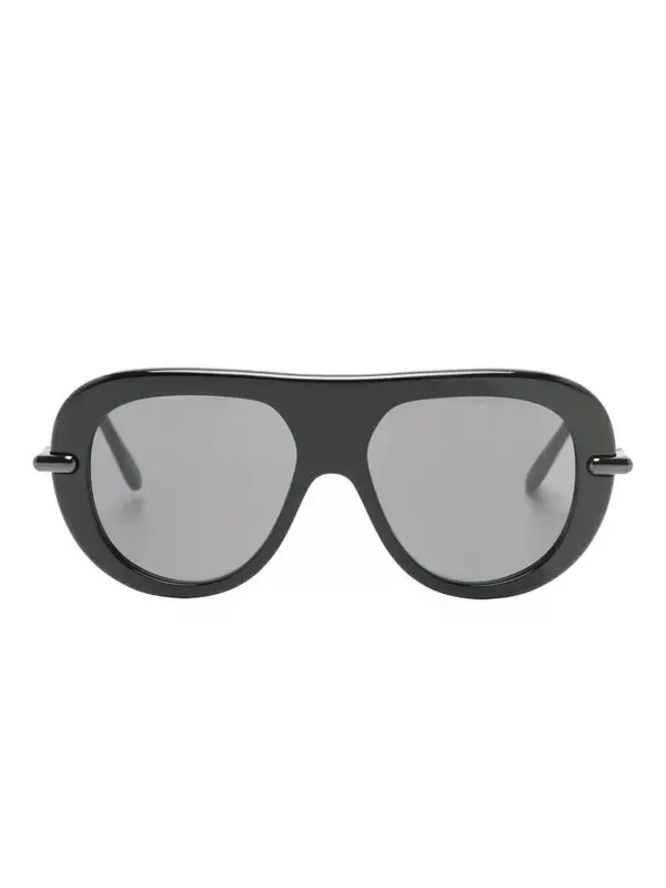 Loewe Slim Pilot-frame Sunglasses - Black