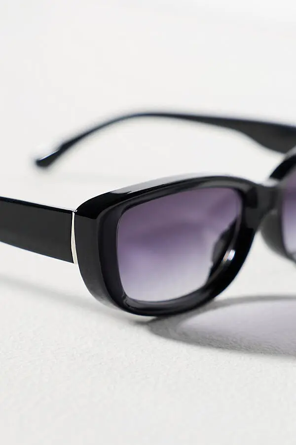 REALITY EYEWEAR Wged Rectangle Sunglasses