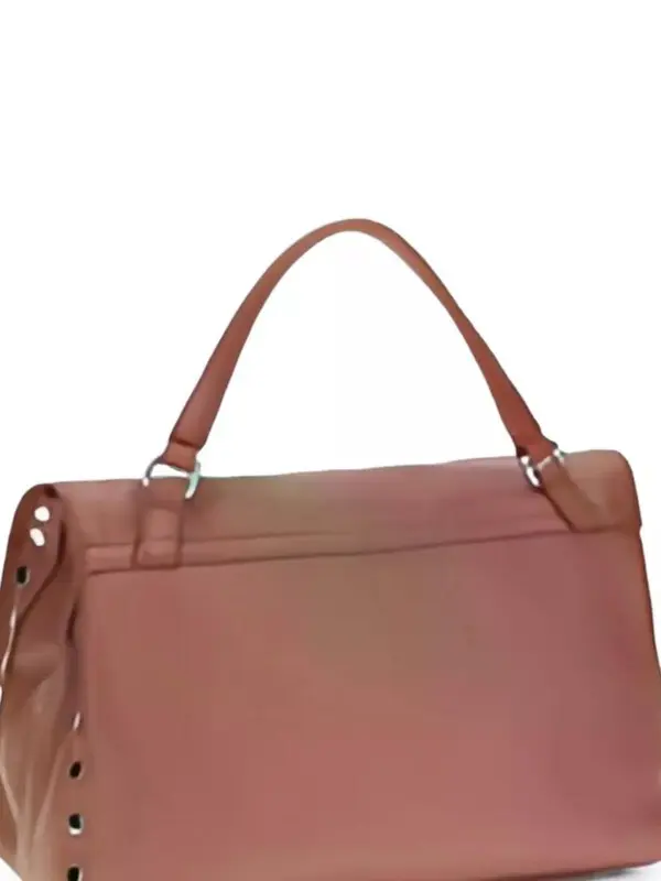 ZANELLATO Postina Daily Leather Satchel - Red