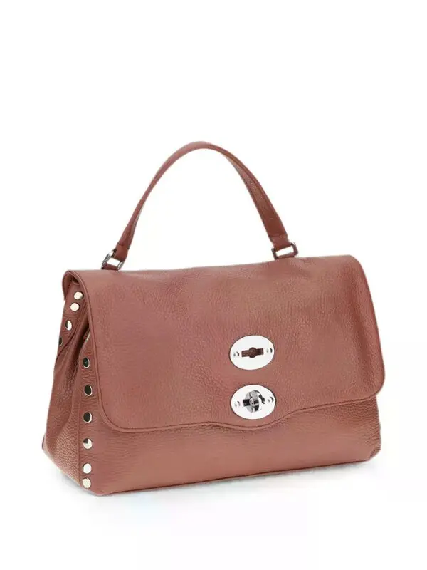 ZANELLATO Postina Daily Leather Satchel - Red