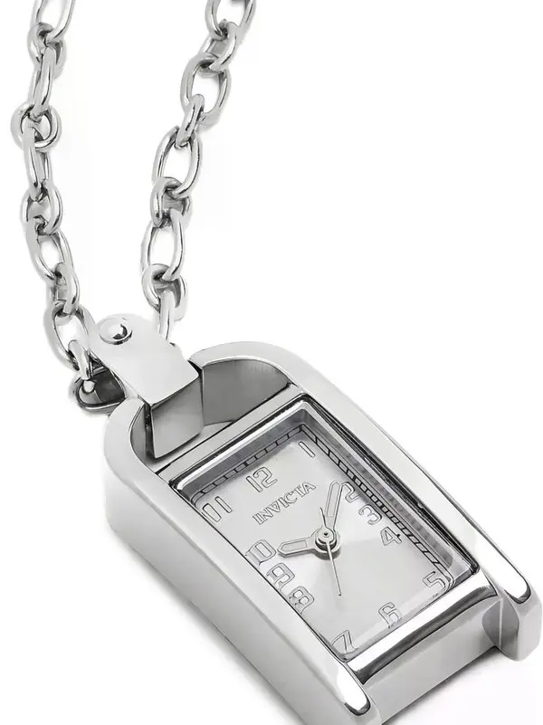 INVICTA Rectangular-frame Necklace Watch