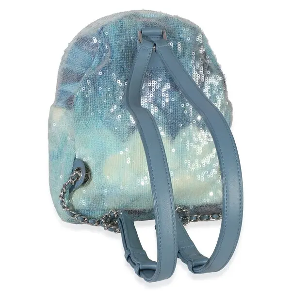 Chanel Embellished Sequin Backpack