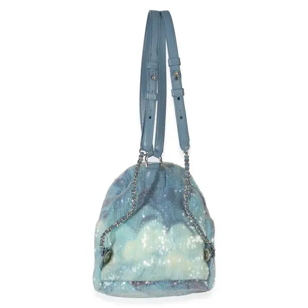 Chanel Embellished Sequin Backpack