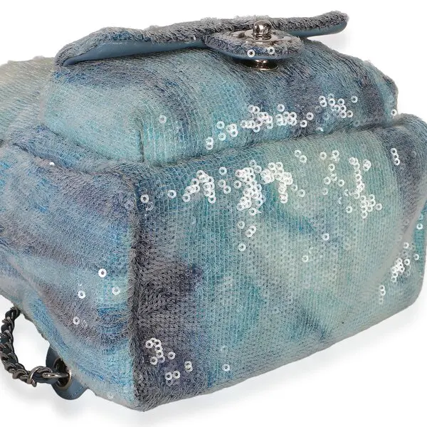 Chanel Embellished Sequin Backpack
