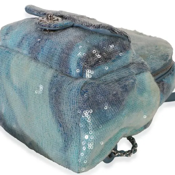 Chanel Embellished Sequin Backpack