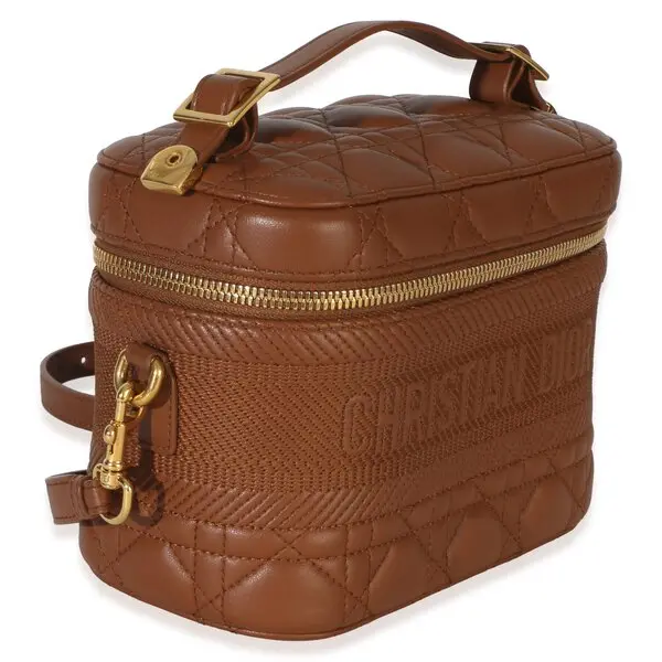 Dior Lambskin Cannage Diortravel Vanity