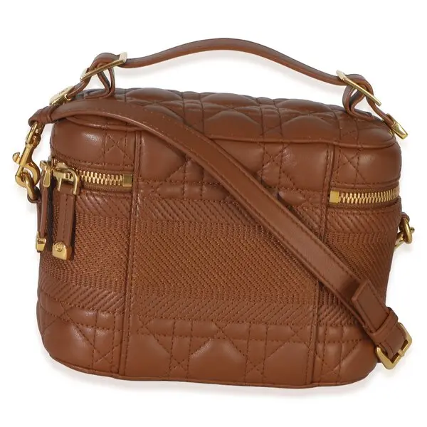Dior Lambskin Cannage Diortravel Vanity
