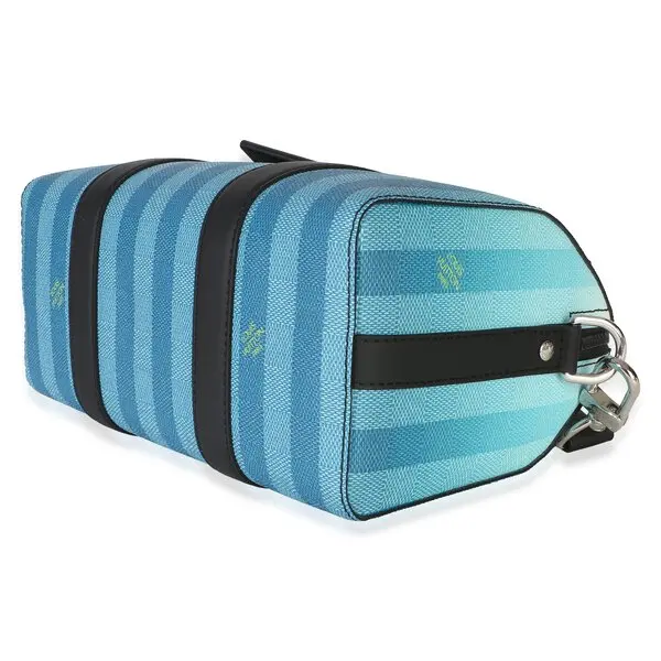 LOUIS VUITTON Gradient Damier Stripes City Keepall Shoulder Bag - Blue
