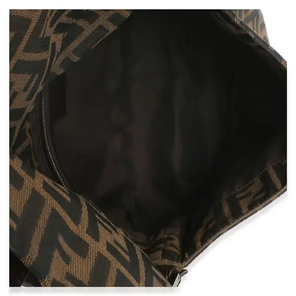 Fendi Zucca Canvas Mama Baguette Shoulder Bag - Brown