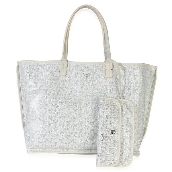 Goyard Anjou Pm Tote Bag - White