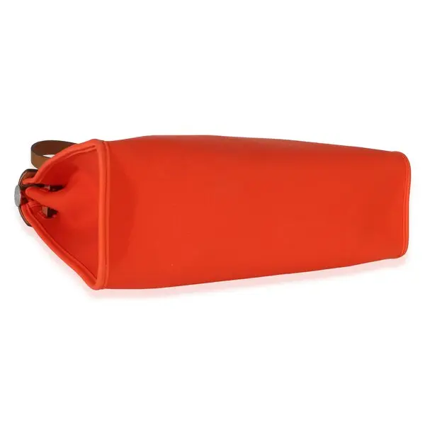 Hermès Herbag Zip 31 Pm Phw - Orange