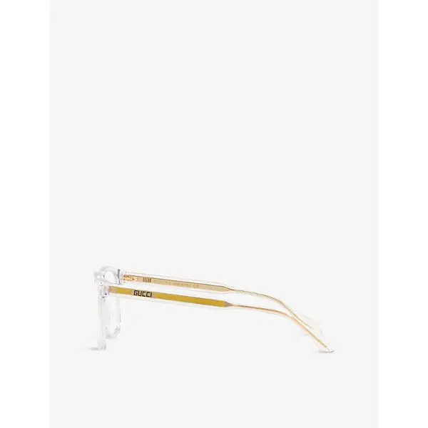 Gucci Rectangular Acetate Eyeglasses