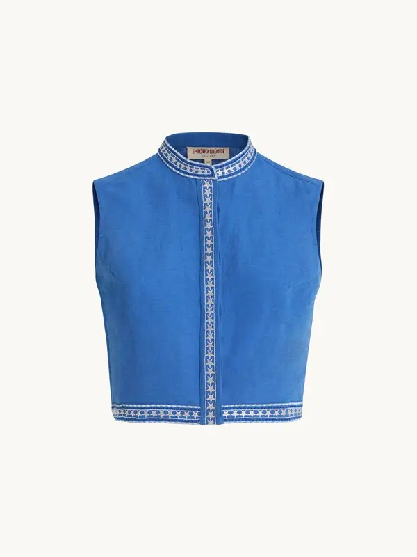 EMPORIO SIRENUSE Andorra Top - Blue
