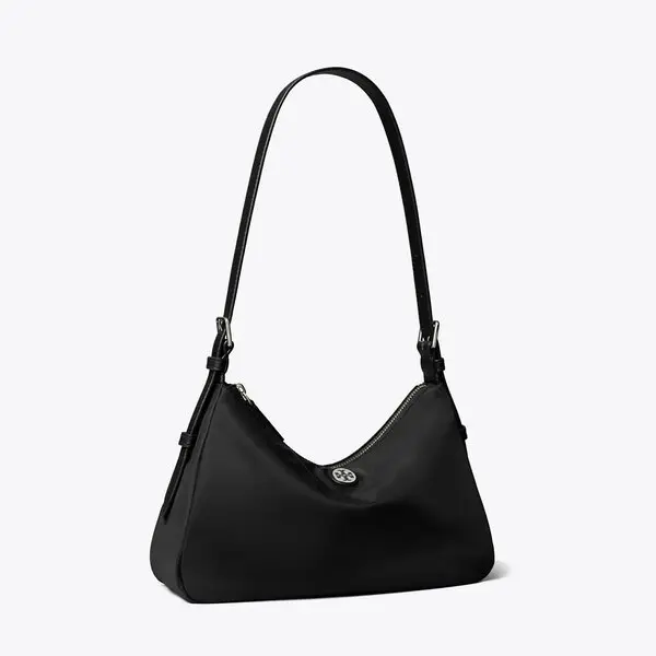 Tory Burch Small Nylon Shoulder Bag - Black