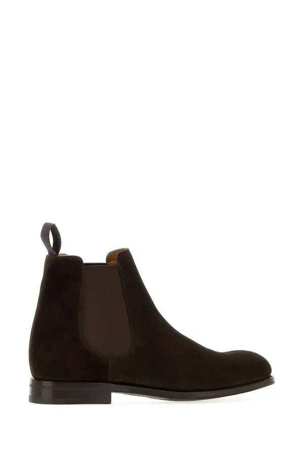 Church's Dark Suede Amberley 2.0 Ankle Boots
