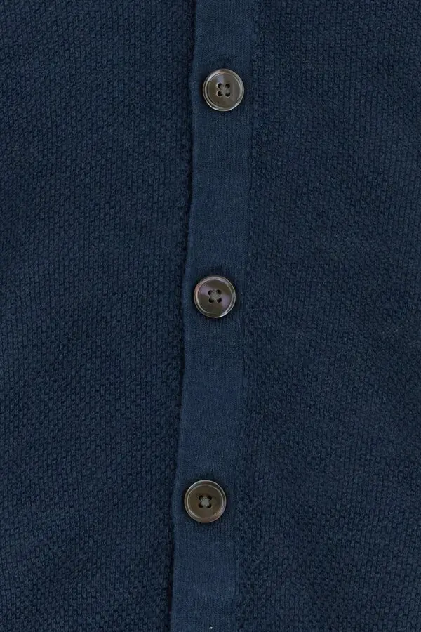 Polo Ralph Lauren Navy Linen Cardigan