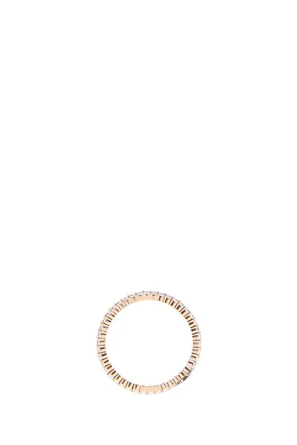 SWAROVSKI Rose Gold Metal Matrix Vittore Ring