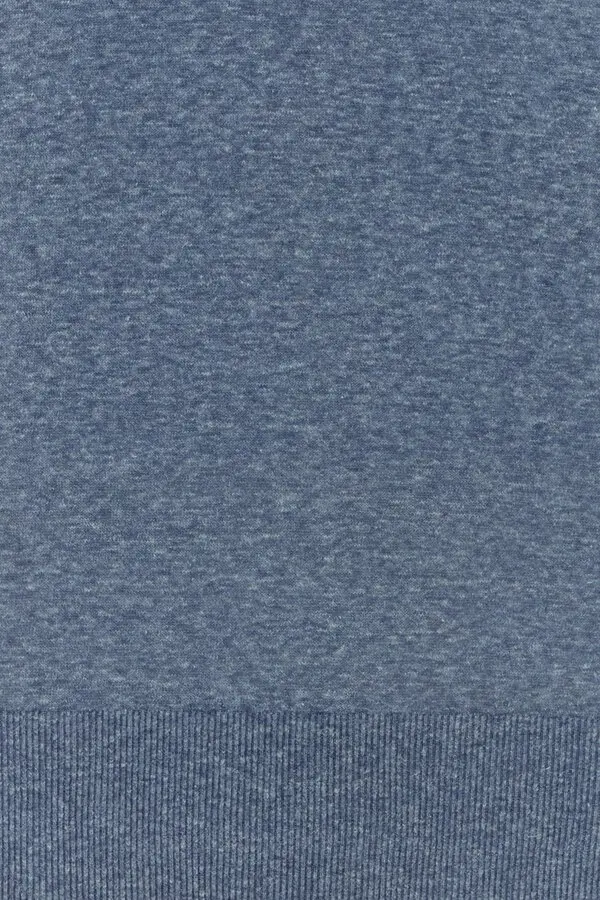 Brunello Cucinelli Air Force Linen Blend Polo Shirt