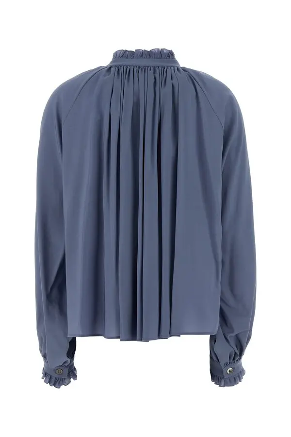 PT TORINO Air Force Stretch Jersey Blouse