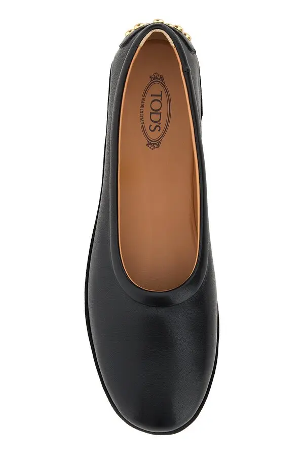 TOD'S Leather Ballerinas
