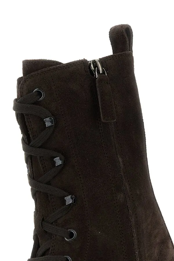 TOD'S Suede Winter Ankle Boots
