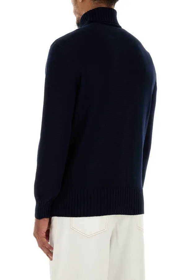 Givenchy Navy Cotton Sweater