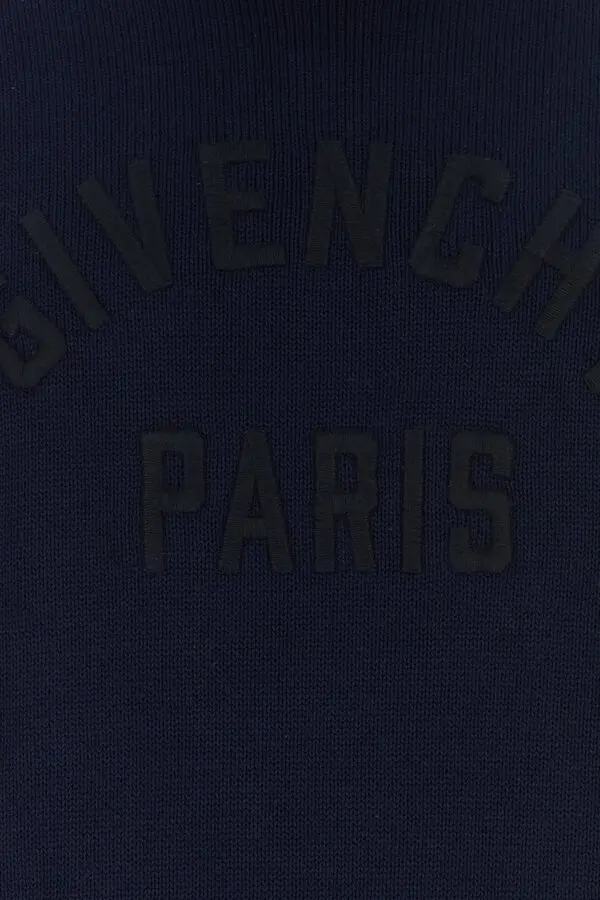 Givenchy Navy Cotton Sweater