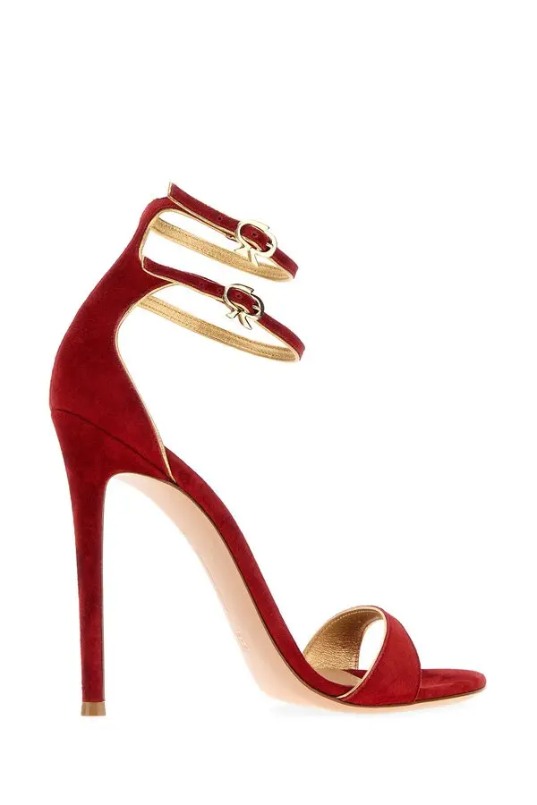 GIANVITO ROSSI Suede Visctorine Sandals