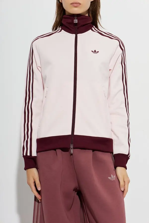 ADIDAS ORIGINALS Full Zip Track Jacket With Logo And Sporty Stripes