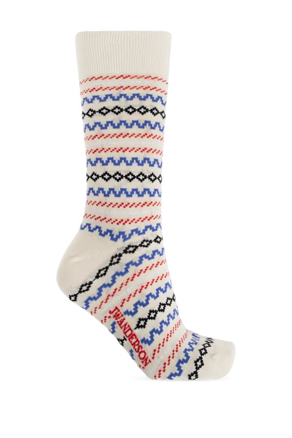 JW Anderson Patterned Socks - Multicolour