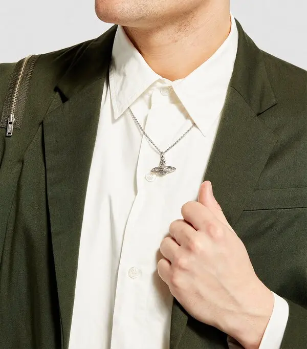 VIVIENNE WESTWOOD Mini Bas Relief Orb Necklace