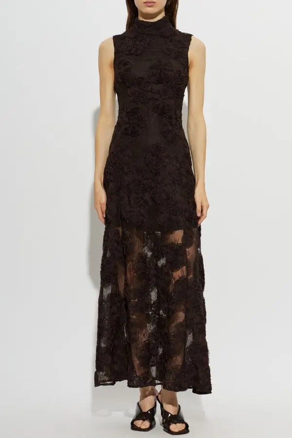 ROTATE BY BIRGER CHRISTENSEN Dress With Floral Motif