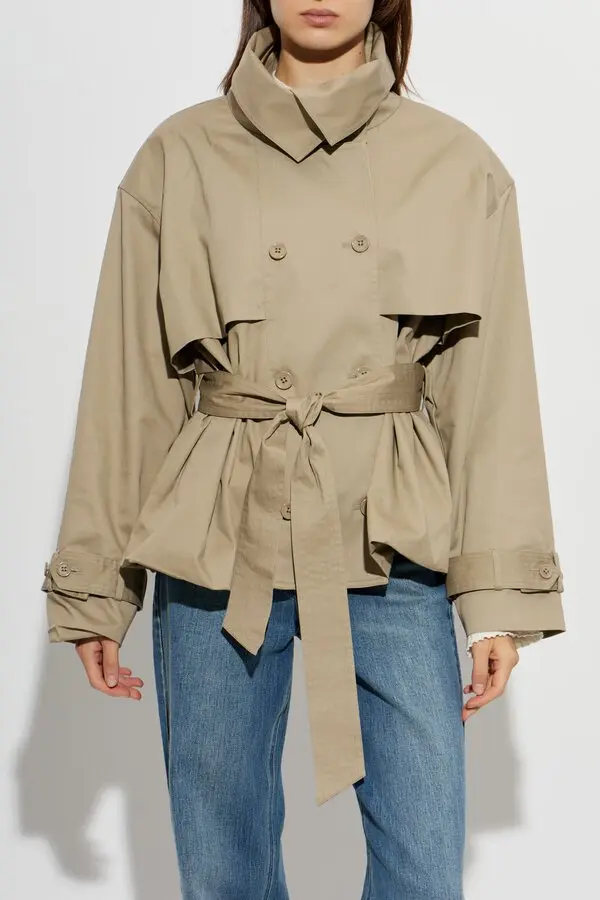 ROTATE BY BIRGER CHRISTENSEN Short Oversized Trench Coat