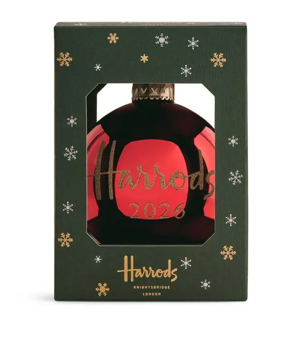 Harrods 2026 Year Bauble