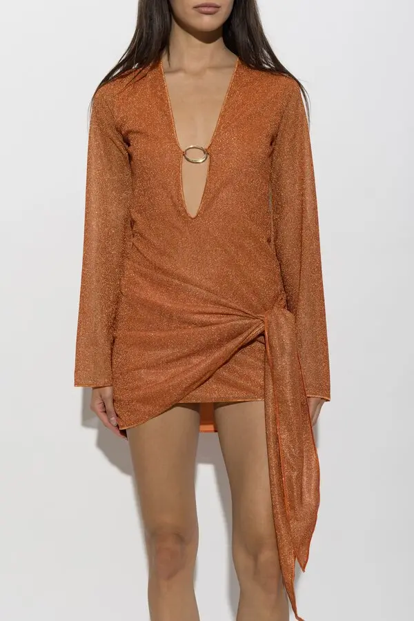 Oseree Dress With Lurex Thread