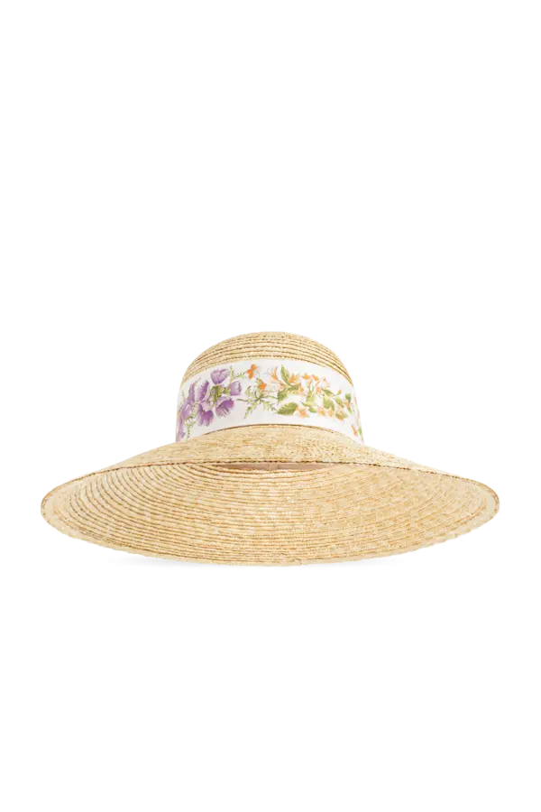 FERRAGAMO Straw Hat - Beige