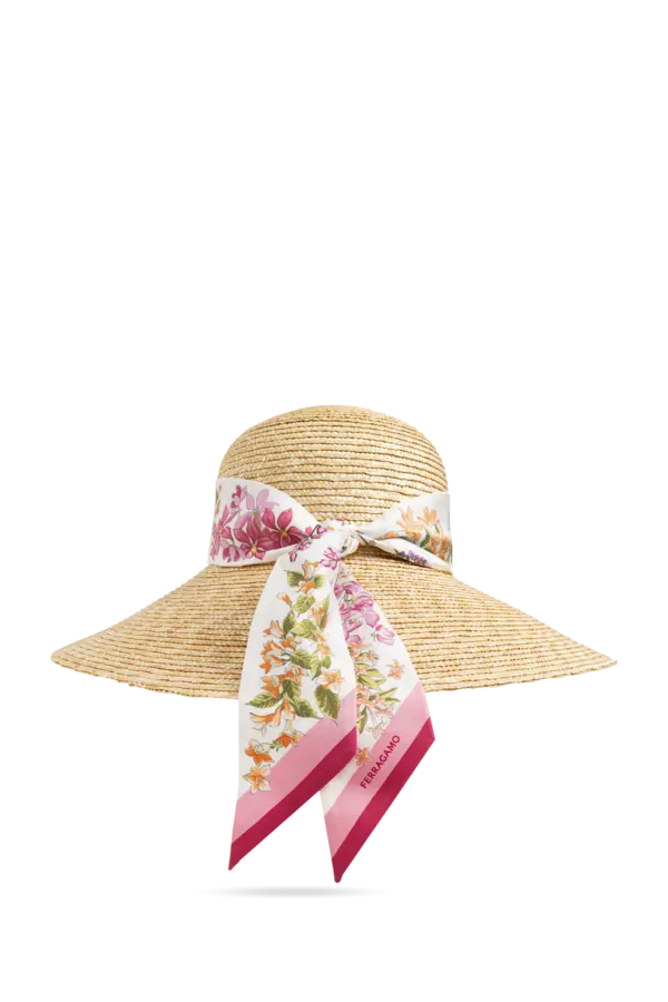 FERRAGAMO Straw Hat