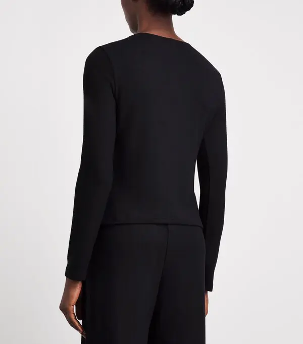 LESET Lauren Classic Jersey Cardigan
