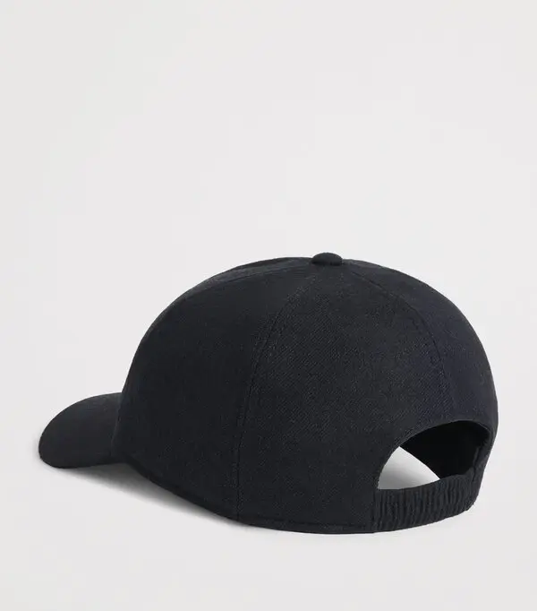 Herno Cashmere-silk Baseball Cap