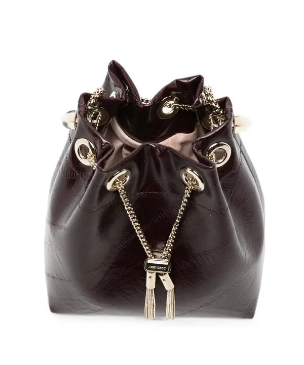 JIMMY CHOO Drawstring Shoulder Bag