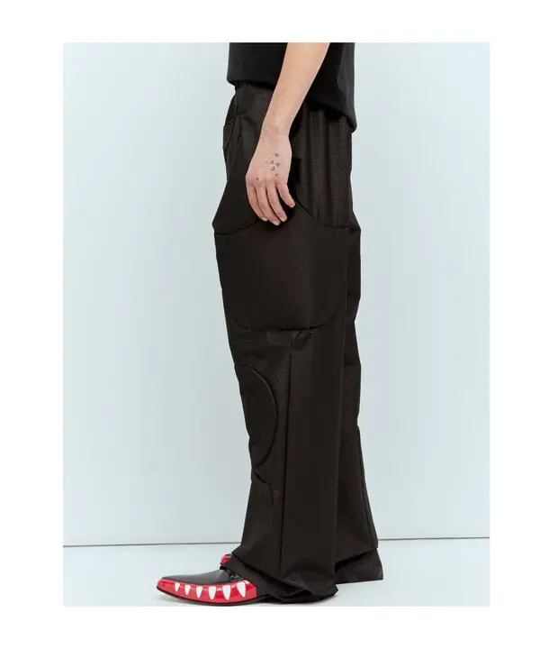 WALTER VAN BEIRENDONCK Elastic Waistband Casual Pants
