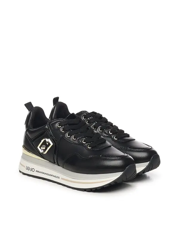 Liu Jo Logo Plaque Platform Sneakers