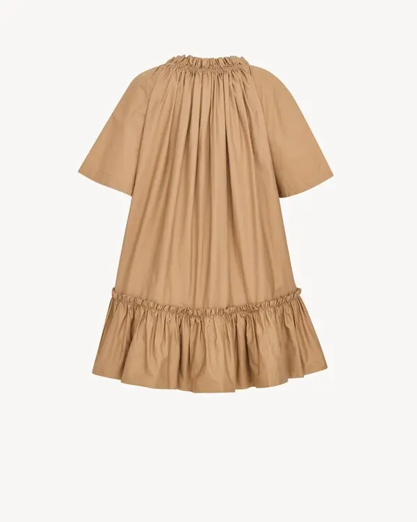 Saint Laurent Ruffled Dress