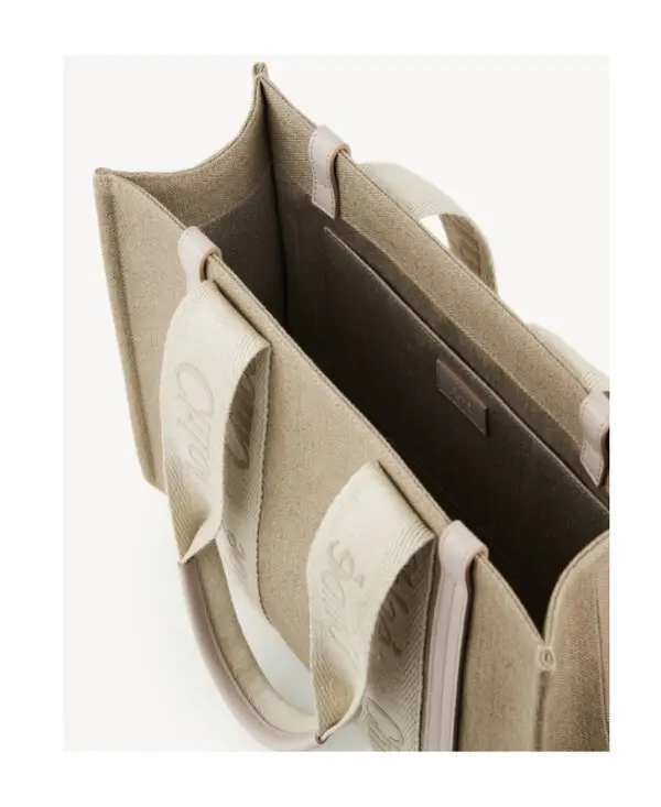 Chloé Logo-tape Detail Tote Bag